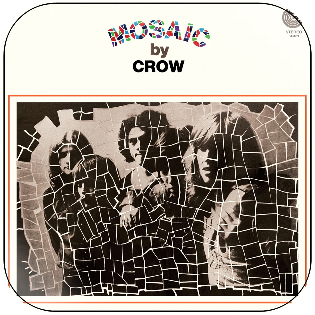 Crow Mosaic Album Cover Sticker Album Cover Sticker