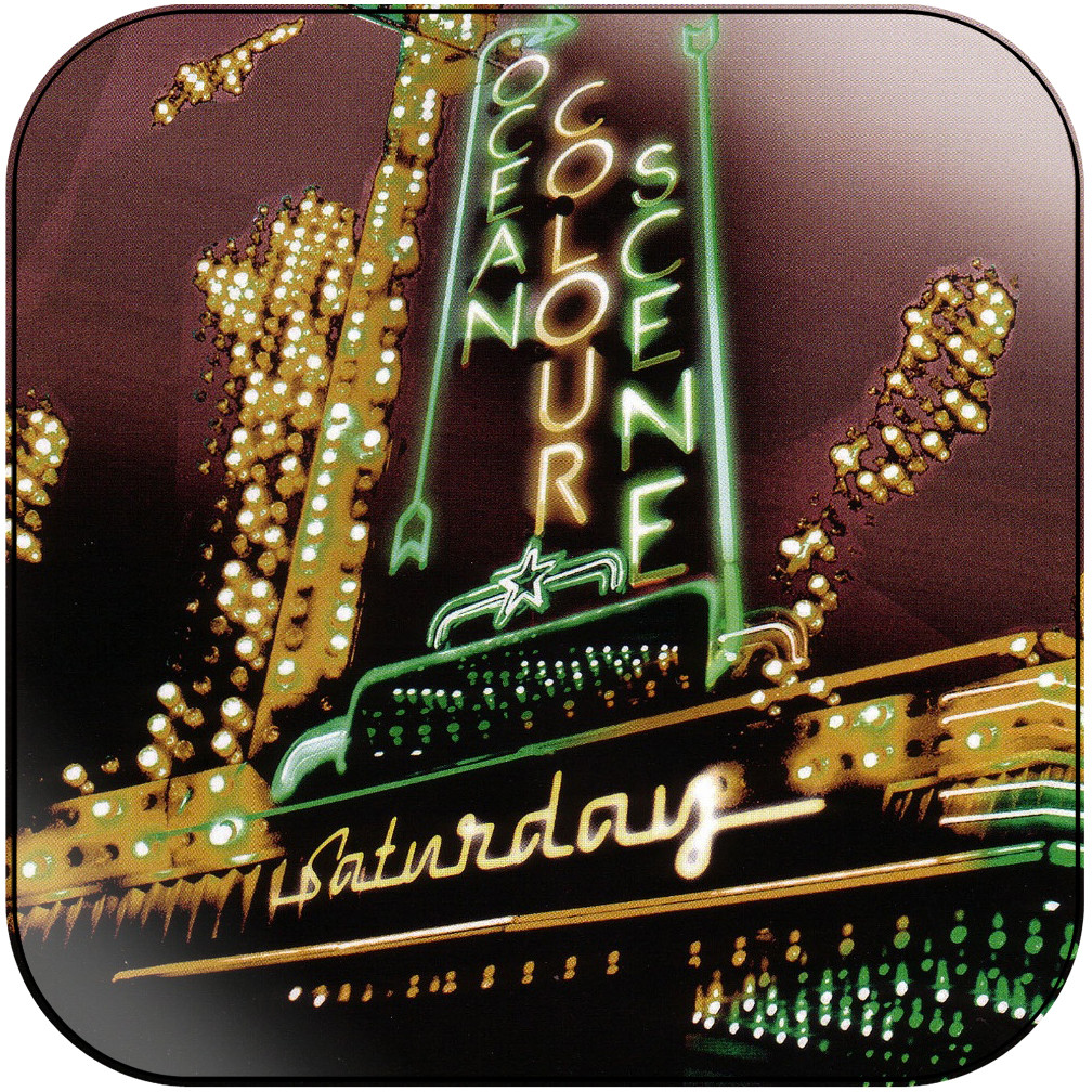 Ocean Colour Scene Saturday Album Cover Sticker