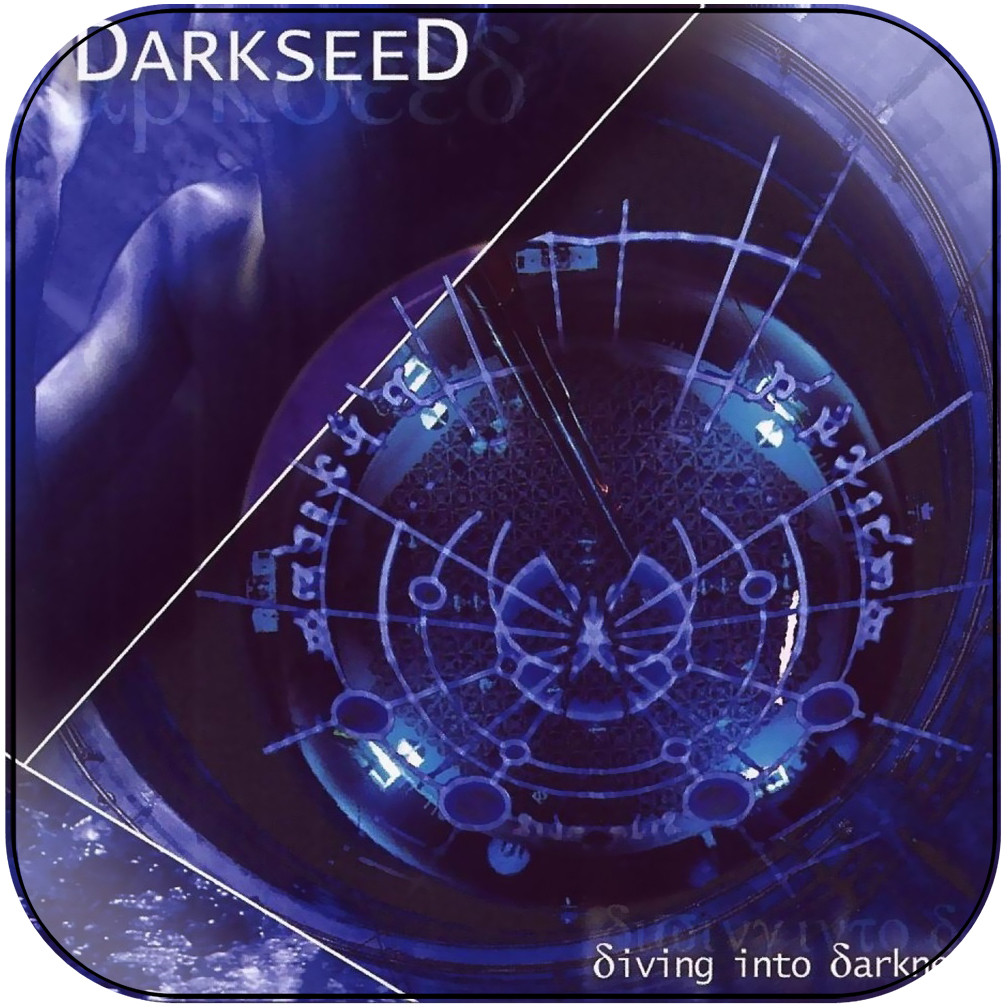 Darkseed Diving Into Darkness Album Cover Sticker