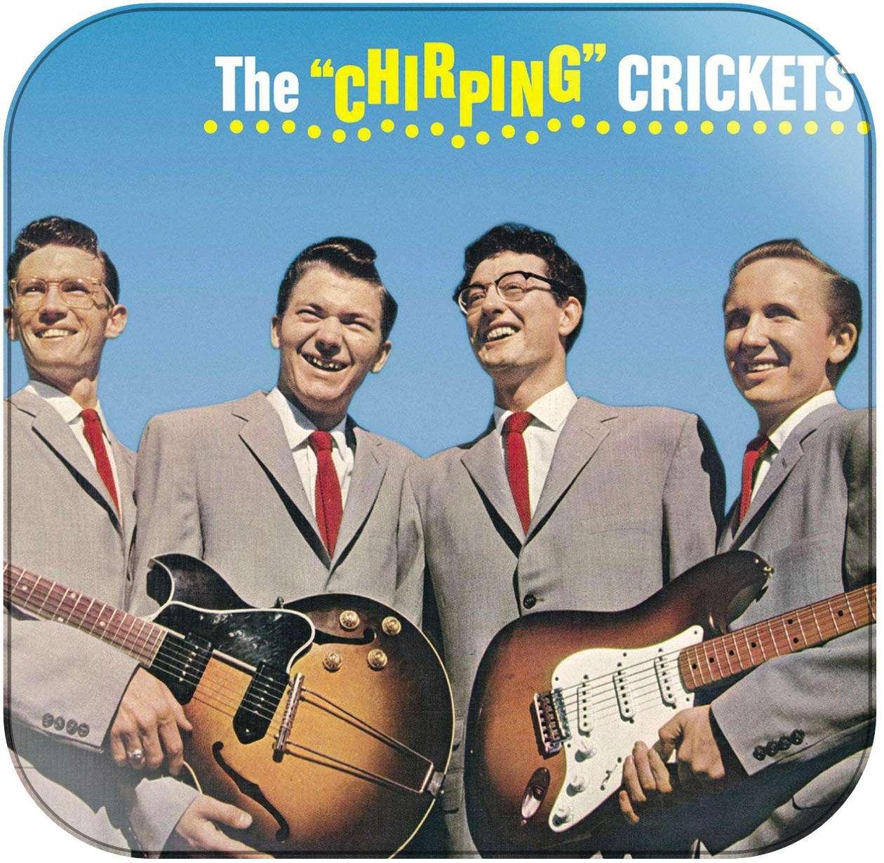 Buddy Holly and the Crickets The Chirping Crickets Album Cover Sticker