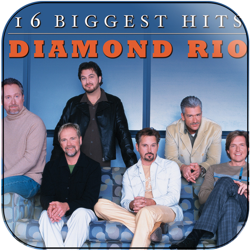 Diamond Rio 16 Biggest Hits Album Cover Sticker