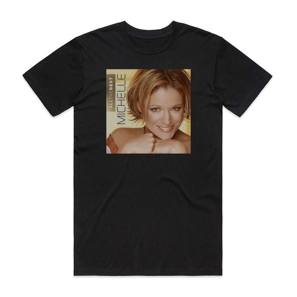 Michelle All The Best Album Cover T-Shirt Black
