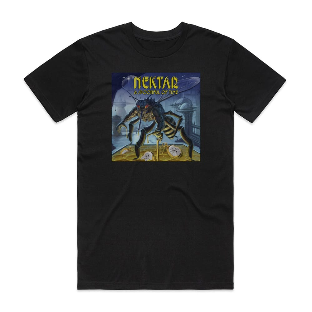 Nektar A Spoonful Of Time Album Cover T-Shirt Black