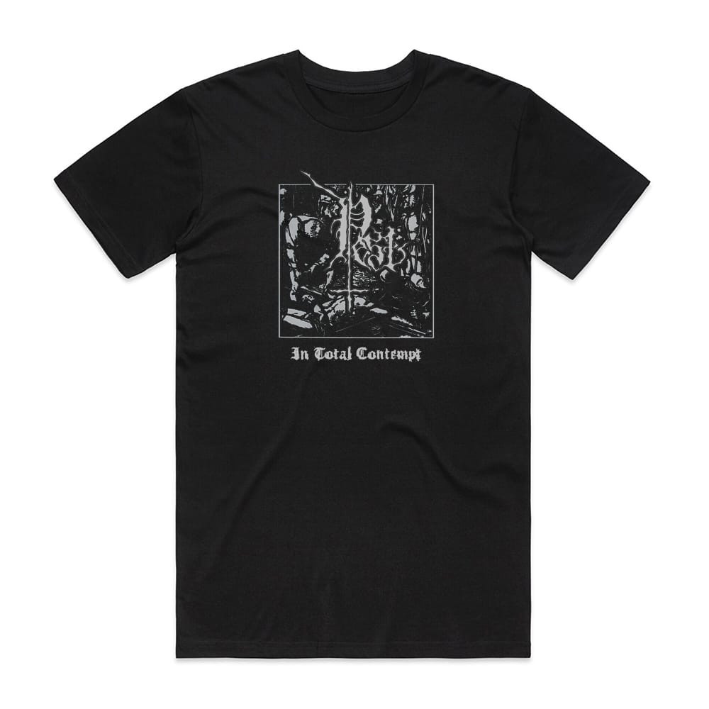 Pest In Total Contempt Album Cover T-Shirt Black