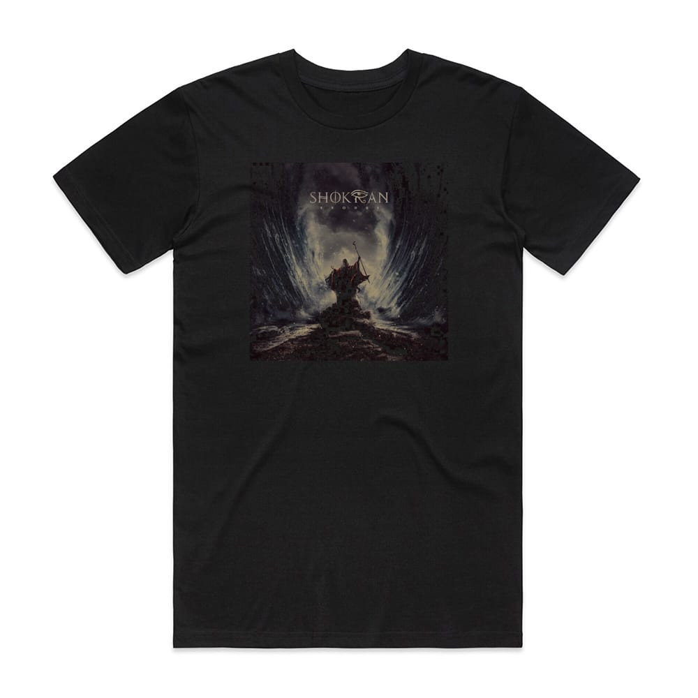 Shokran Exodus Album Cover T-Shirt Black