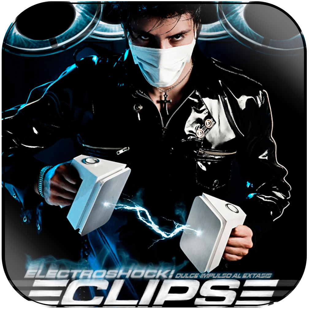 Eclipse Rock Electroshock Album Cover Sticker
