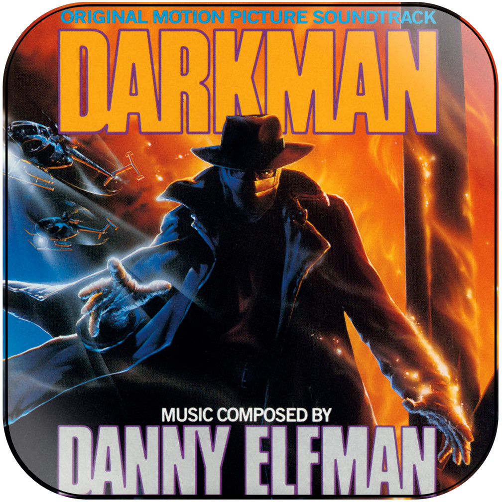 Danny Elfman Darkman Album Cover Sticker