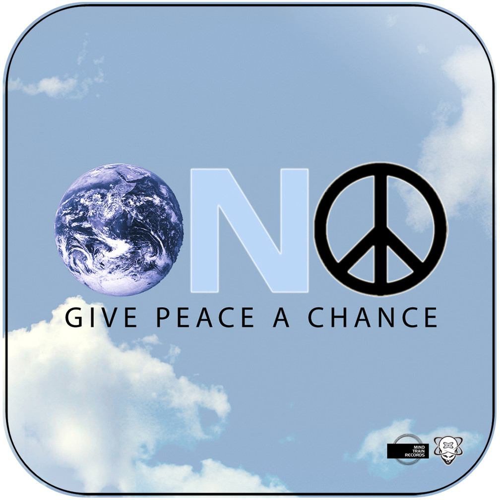 Ono, Yoko Give Peace A Chance Album Cover Sticker