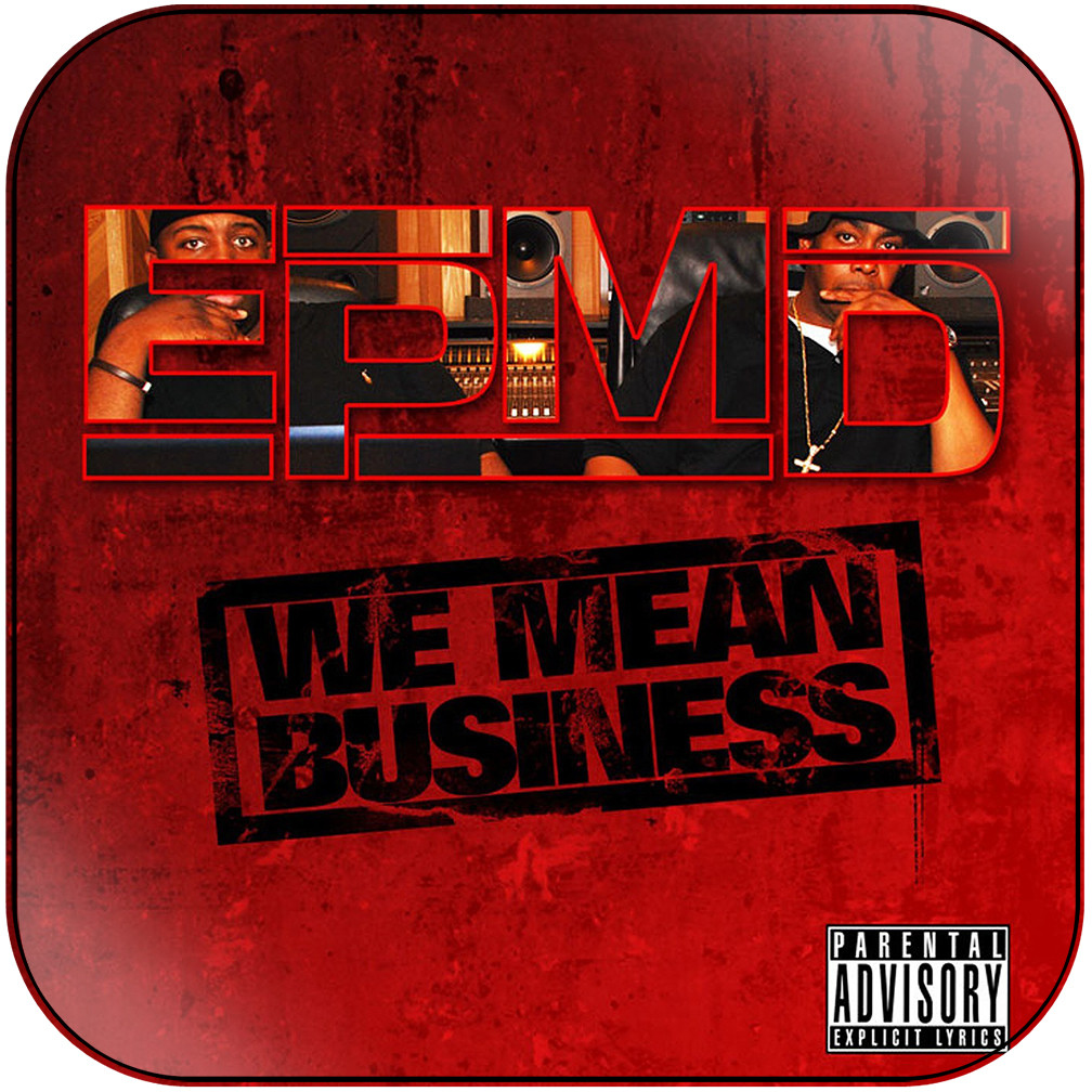 EPMD We Mean Business Album Cover Sticker