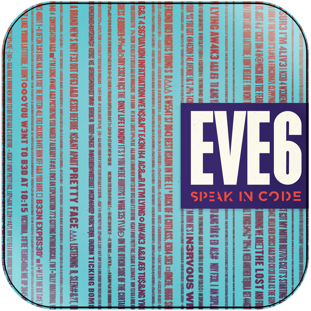 Eve 6 Speak In Code Album Cover Sticker