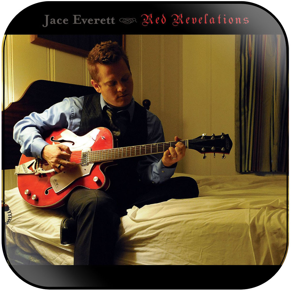 Jace Everett Red Revelations Album Cover Sticker