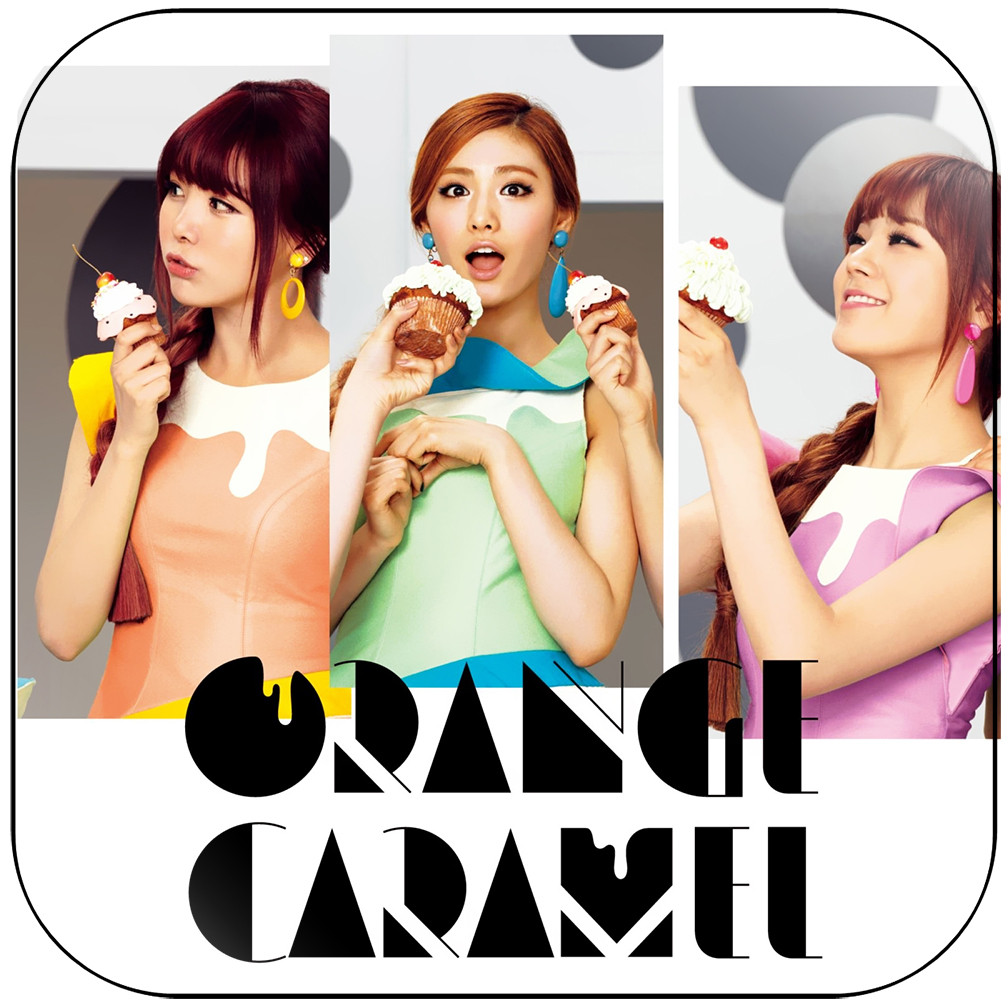 Orange Caramel Orange Caramel Album Cover Sticker