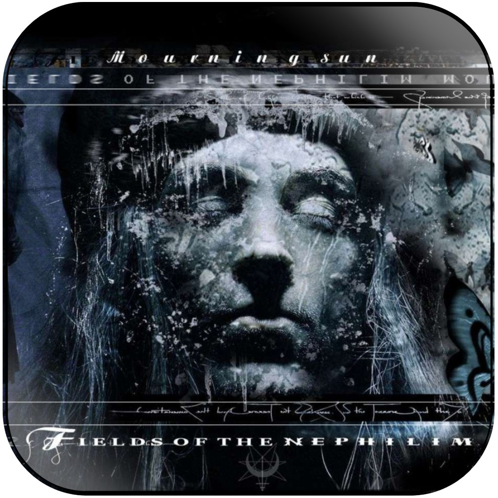 Fields of the Nephilim Mourning Sun Album Cover Sticker