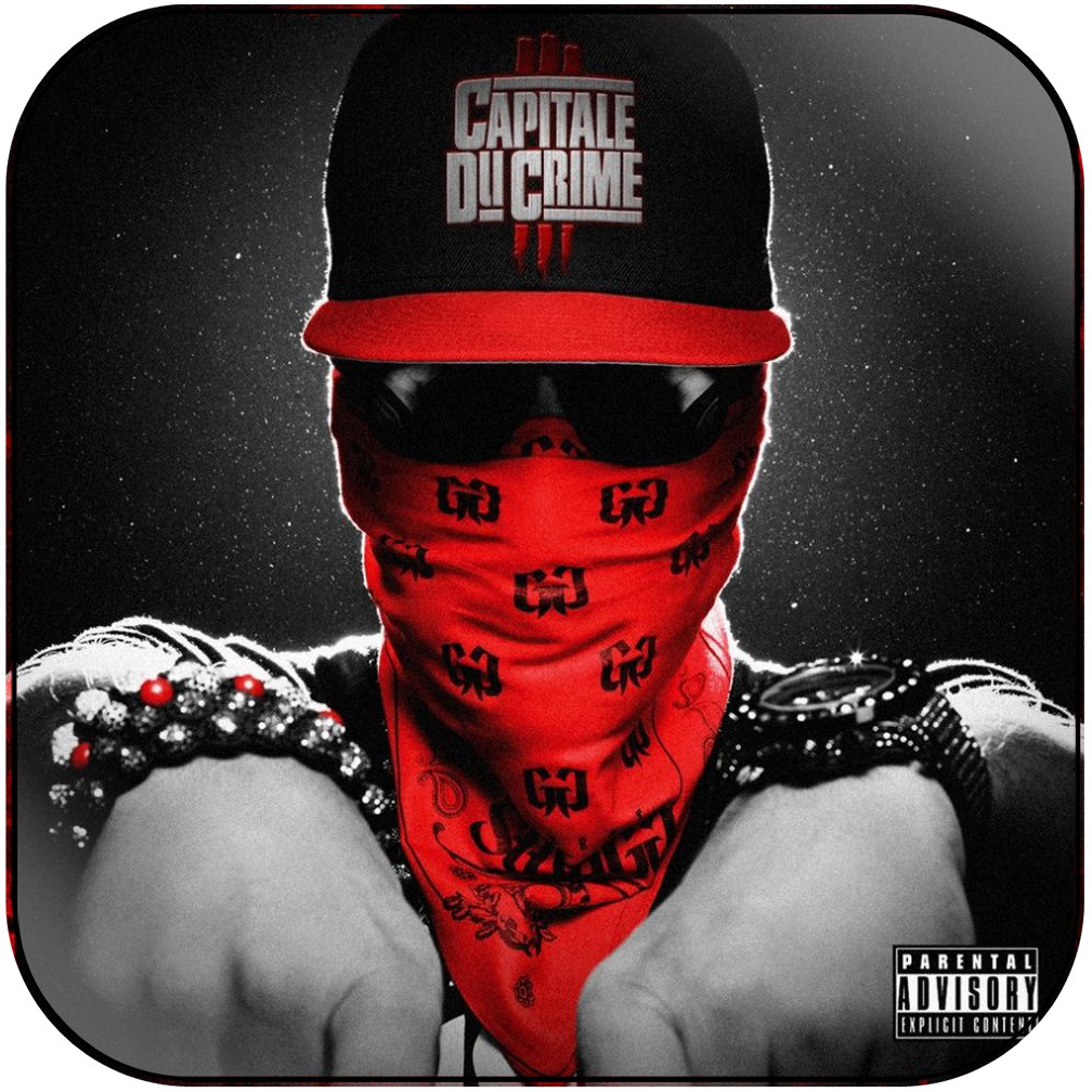 La Fouine Capitale Du Crime Volume 3 Album Cover Sticker
