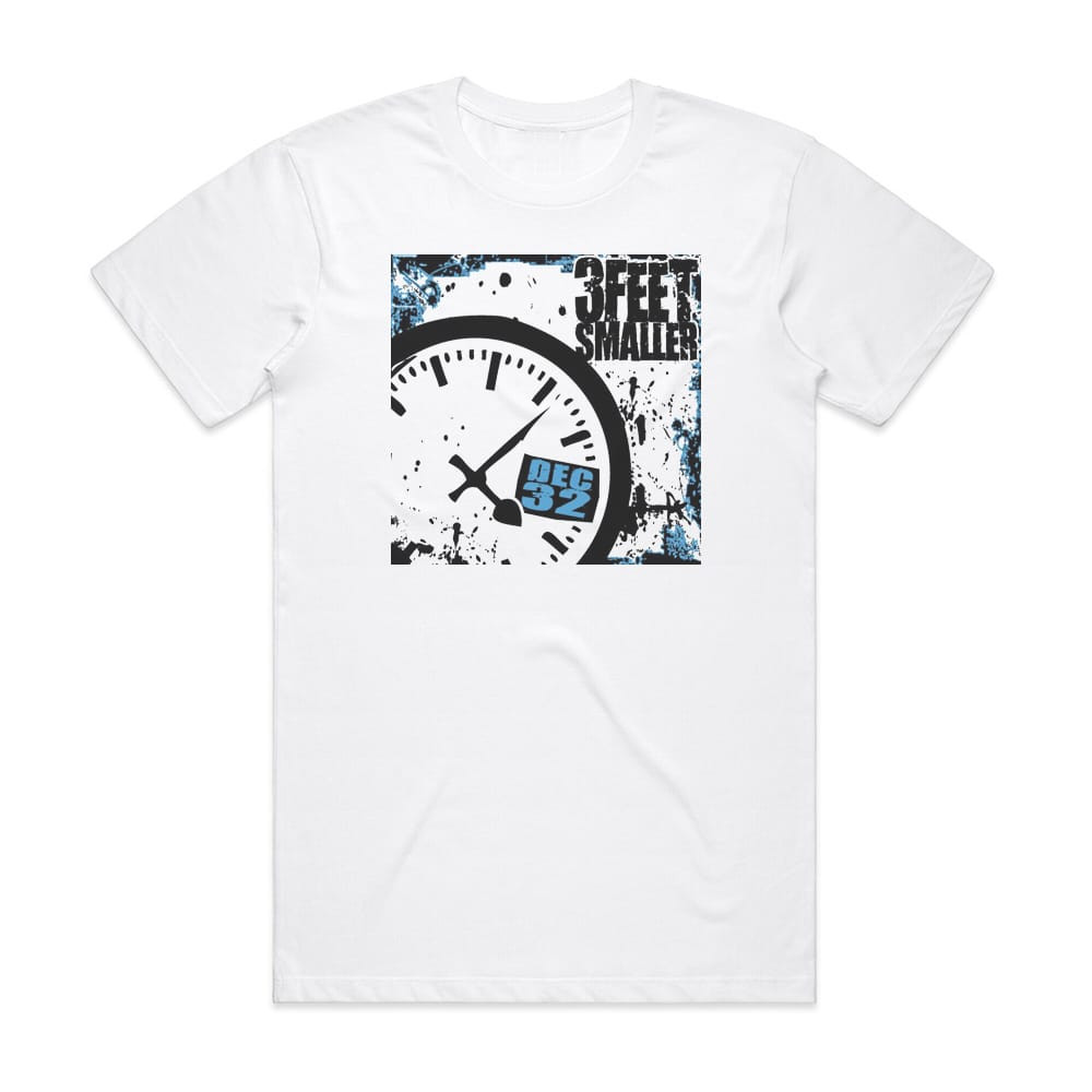 3 Feet Smaller December 32Nd Album Cover T-Shirt White