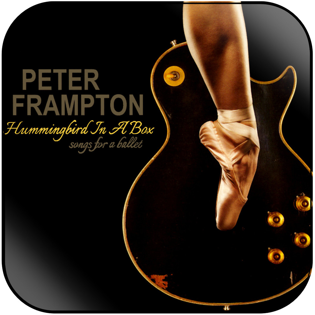 Peter Frampton Hummingbird In A Box Album Cover Sticker