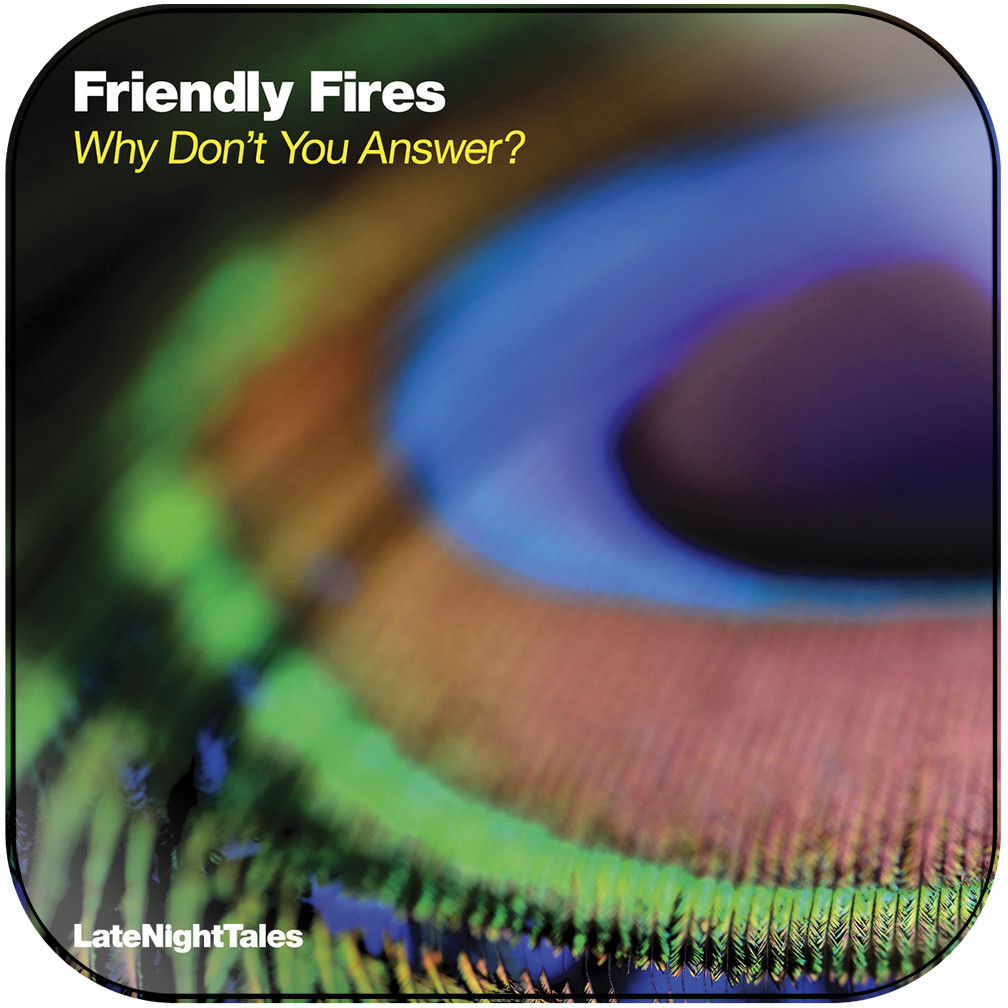 Friendly Fires Why Dont You Answer Album Cover Sticker