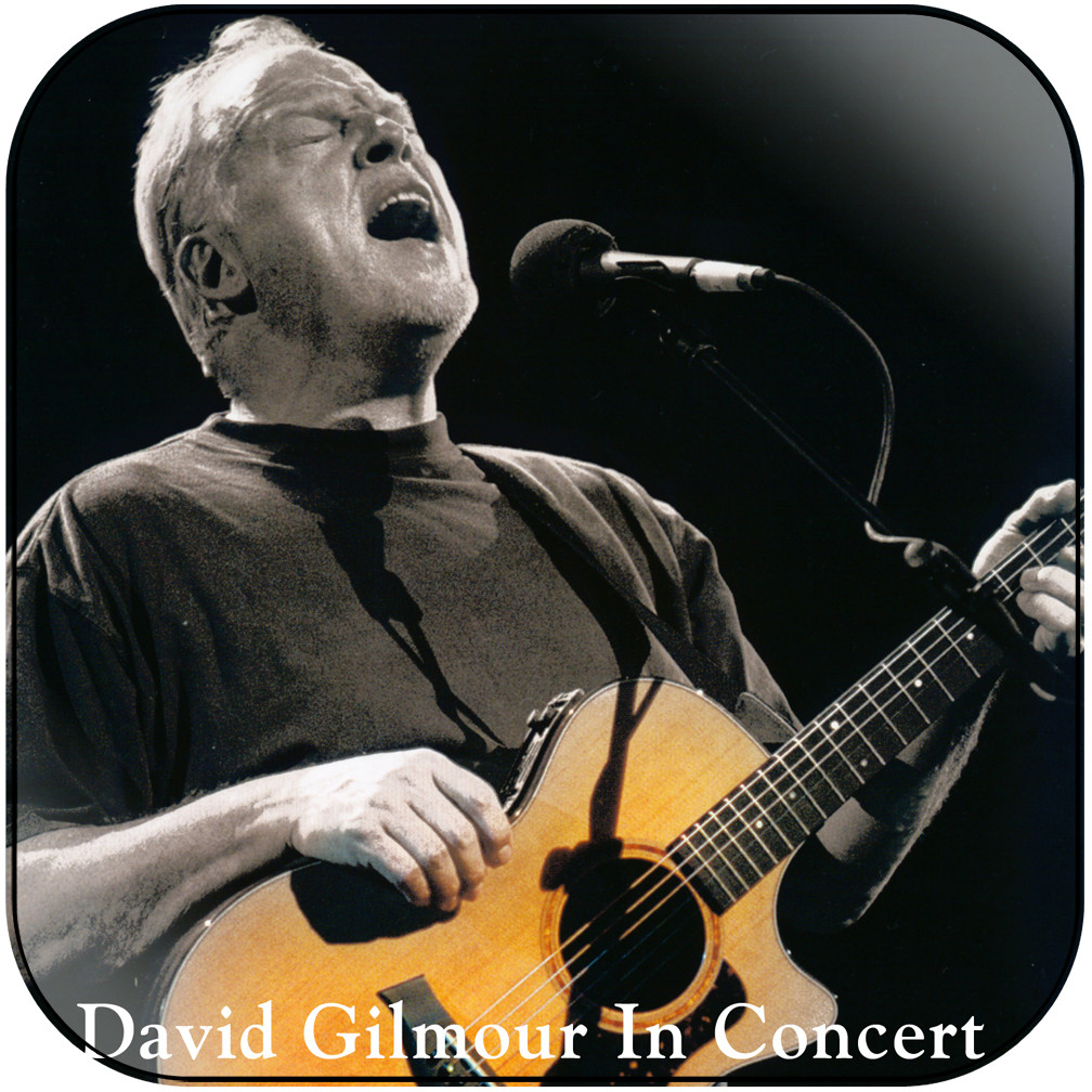 David Gilmour David Gilmour In Concert Album Cover Sticker