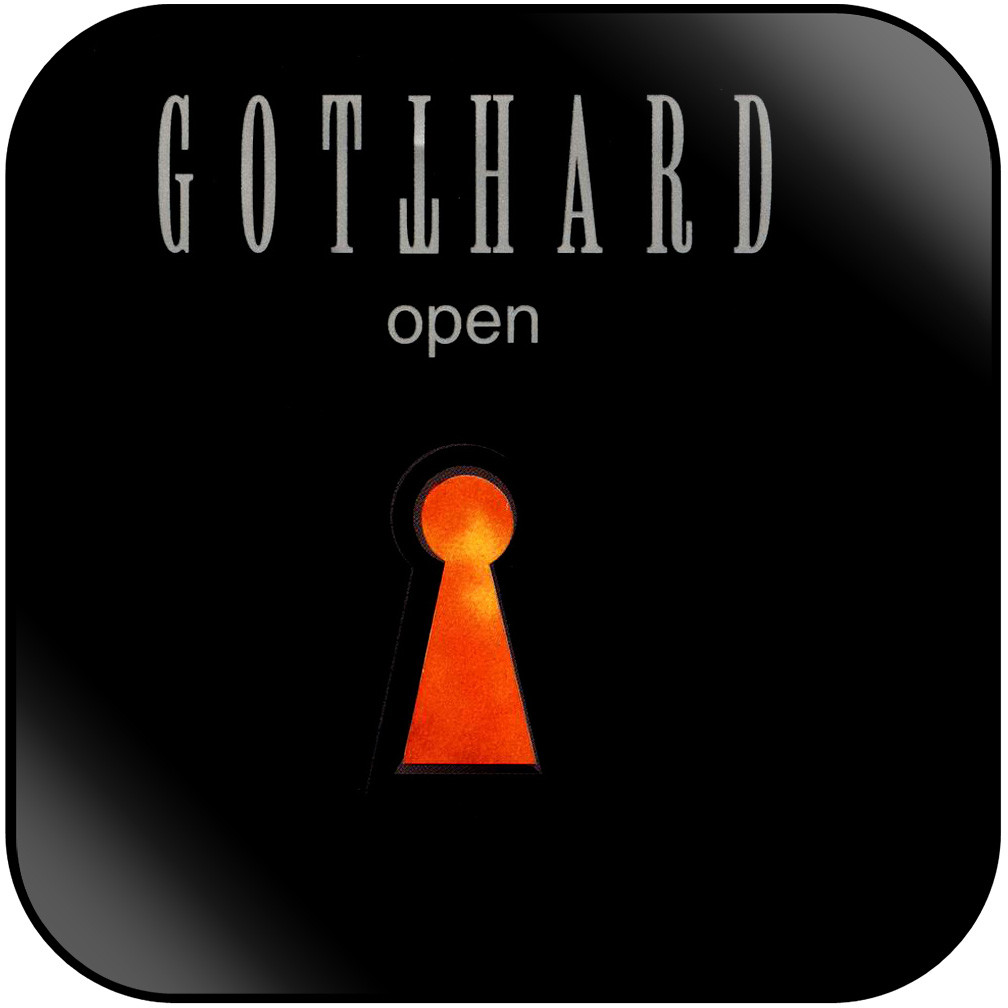 Gotthard Open Album Cover Sticker
