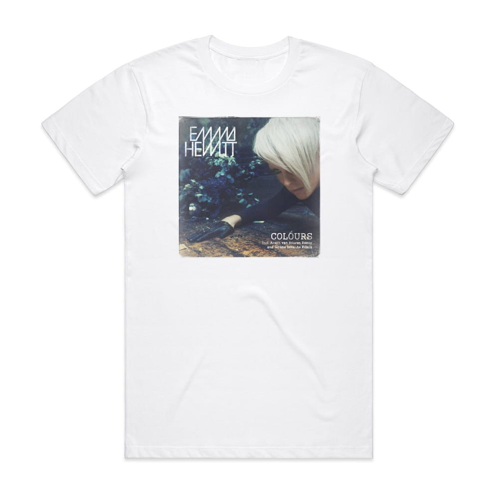 Emma Hewitt Colours Album Cover T-Shirt White