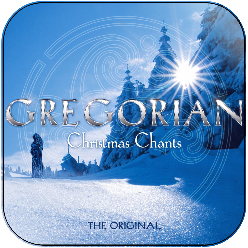 Gregorian Christmas Chants Album Cover Sticker