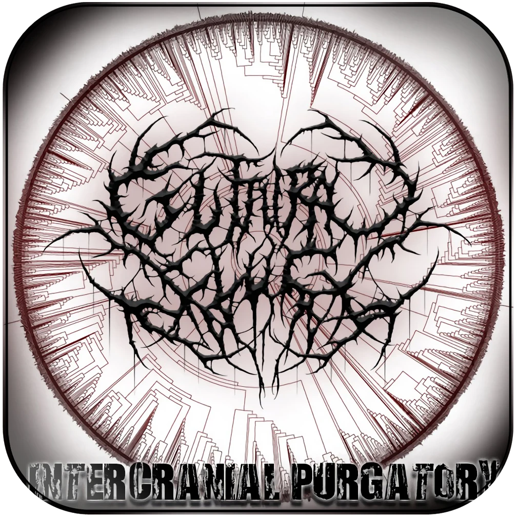 Guttural Slug Intercranial Purgatory Album Cover Sticker