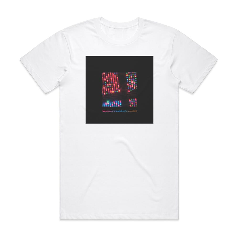 Freezepop Future Future Future Perfect Album Cover T-Shirt White