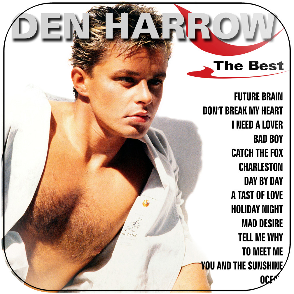 Den Harrow The Best Album Cover Sticker