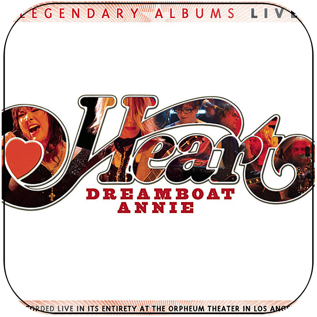 Heart Dreamboat Annie Live Album Cover Sticker