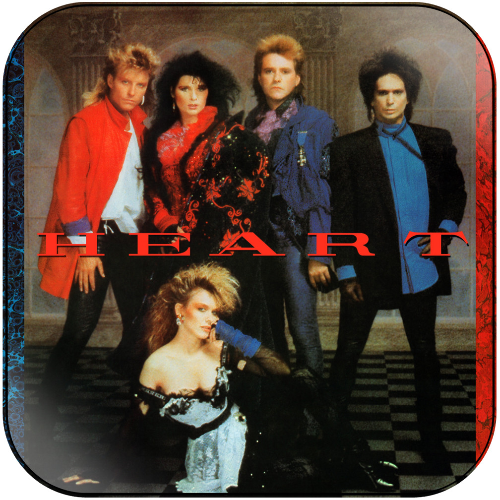 Heart Heart Album Cover Sticker