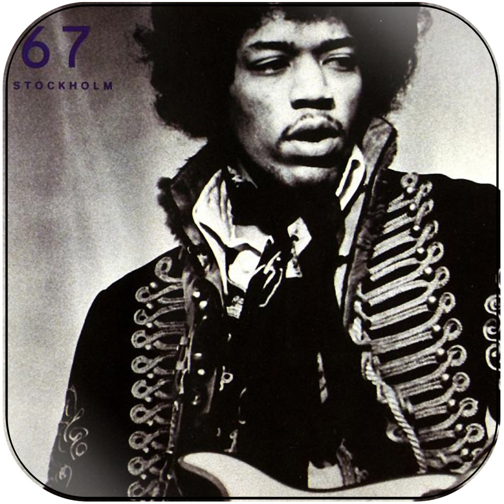 Jimi Hendrix Stages-2 Album Cover Sticker