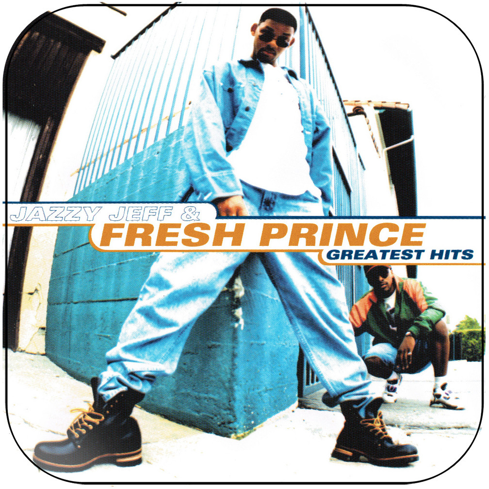 DJ Jazzy Jeff and The Fresh Prince Greatest Hits Album Cover Sticker