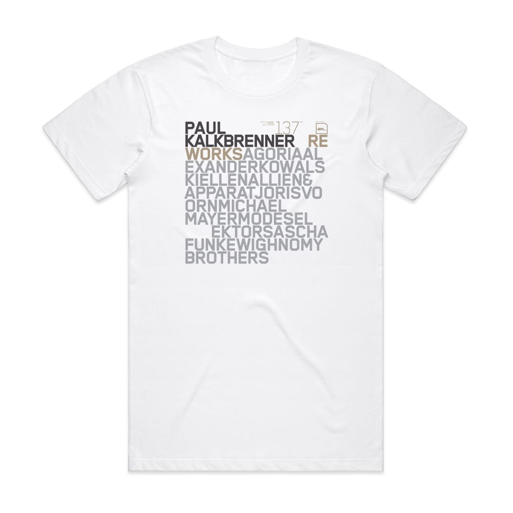 Paul Kalkbrenner Reworks Album Cover T-Shirt White