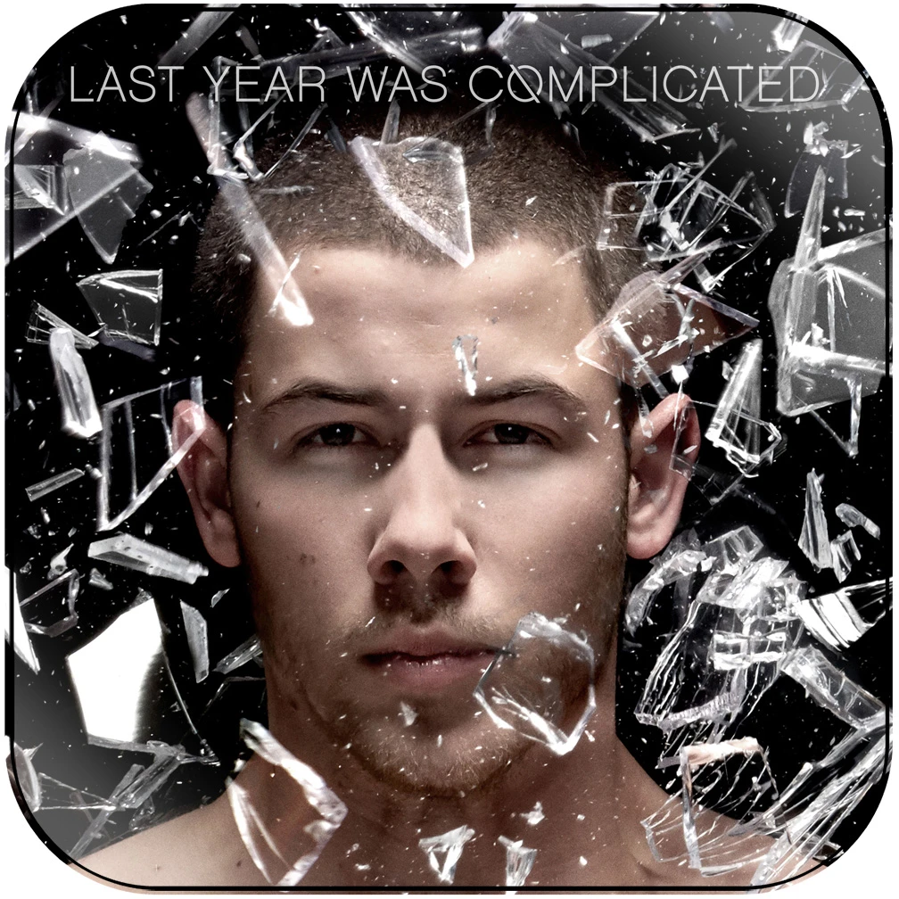 Nick Jonas Last Year Was Complicated Album Cover Sticker
