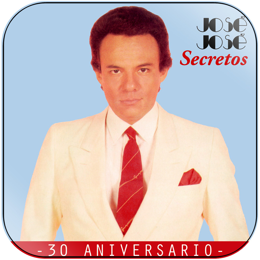 Jose Jose Secretos Album Cover Sticker