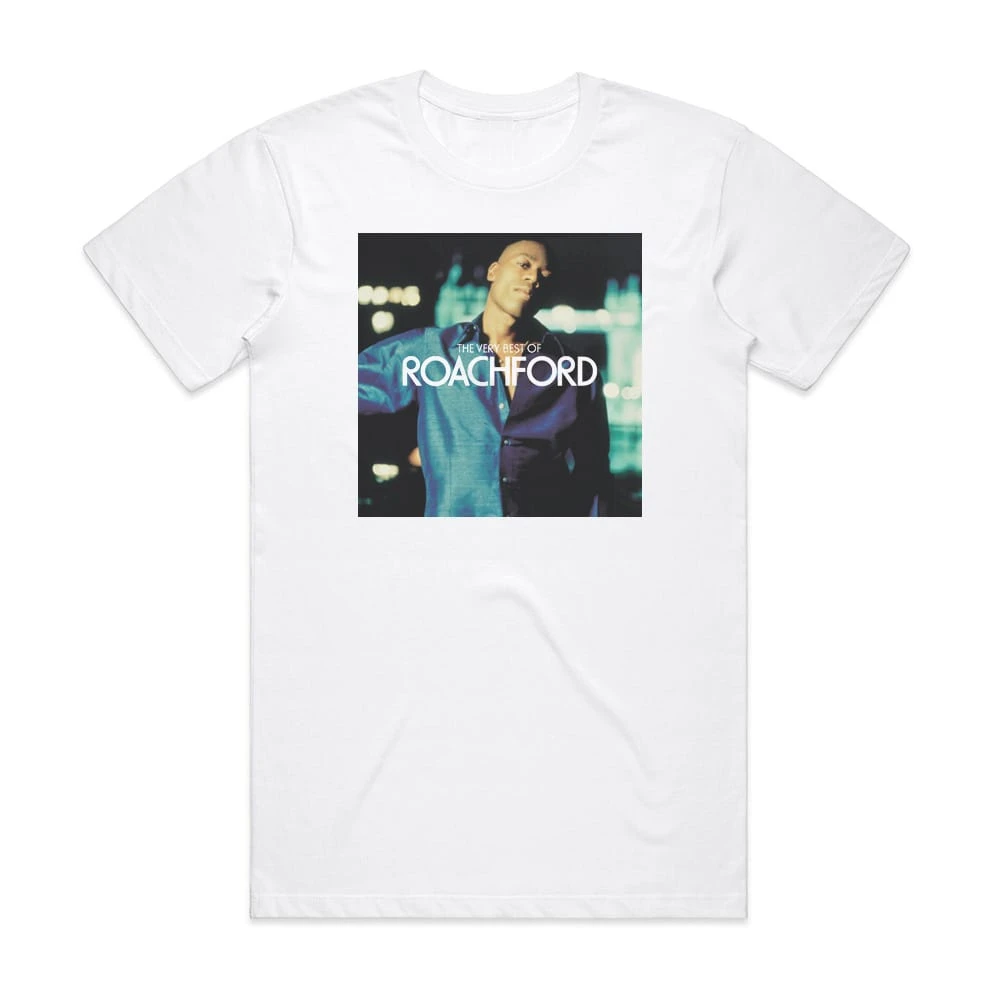 Roachford The Very Best Of Roachford Album Cover T-Shirt White