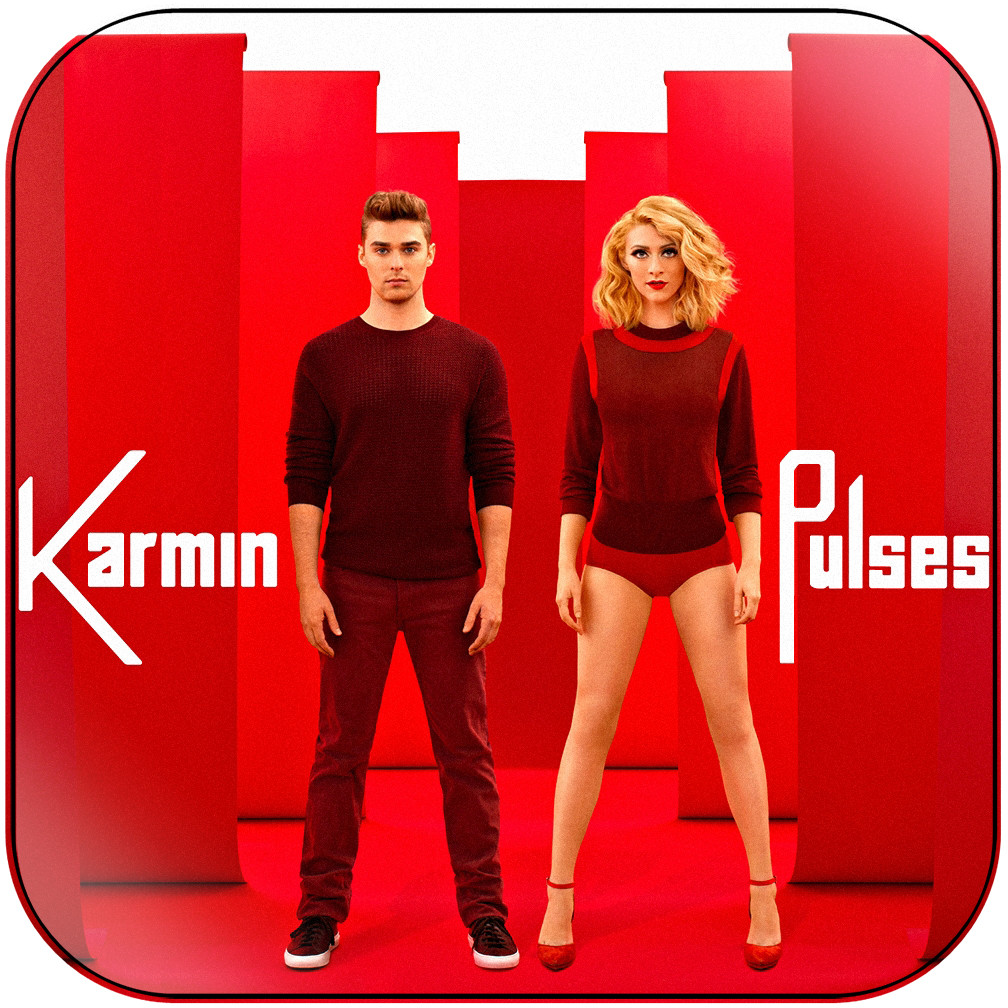 Karmin Pulses Album Cover Sticker