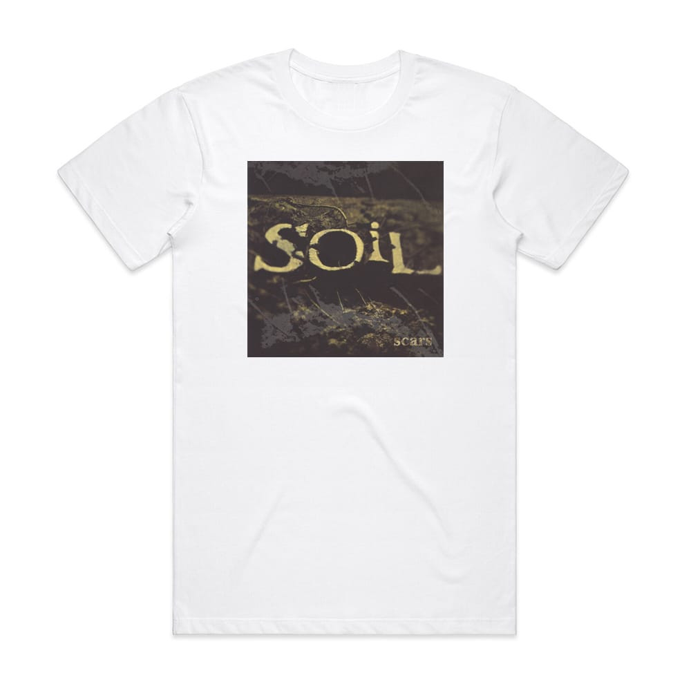 SOiL Scars Album Cover T-Shirt White
