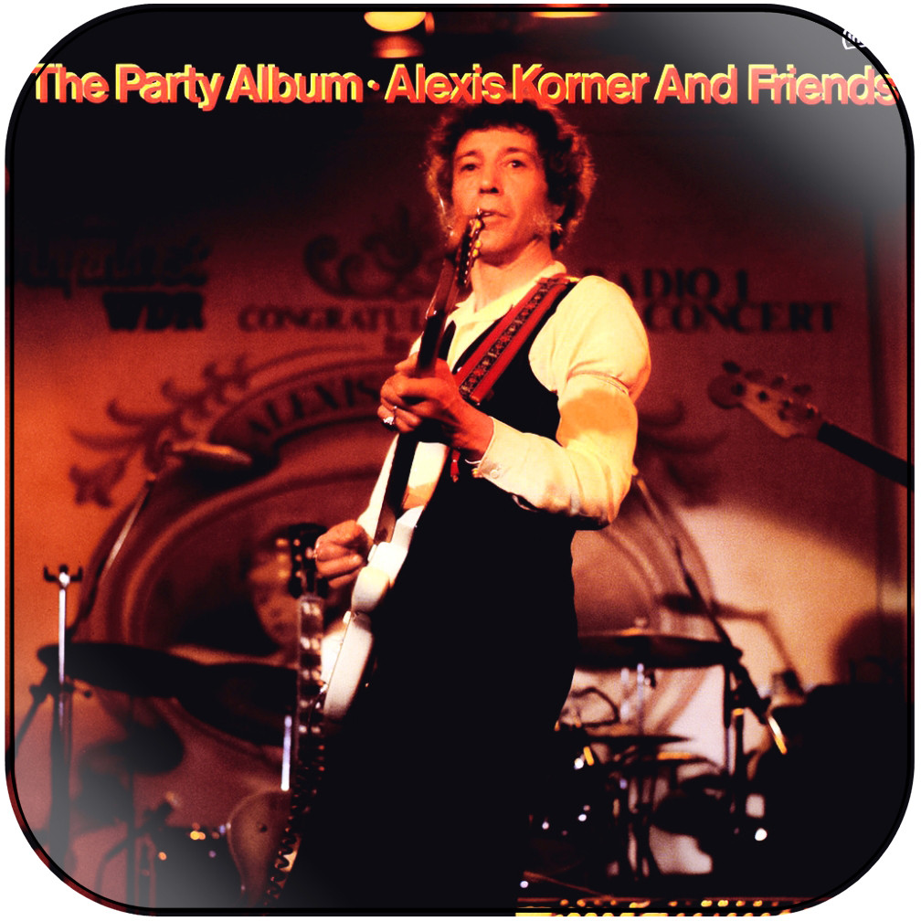 Alexis Korner and Friends The Party Album Album Cover Sticker