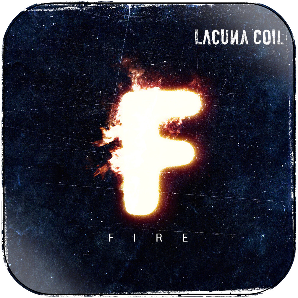 Lacuna Coil Fire Album Cover Sticker