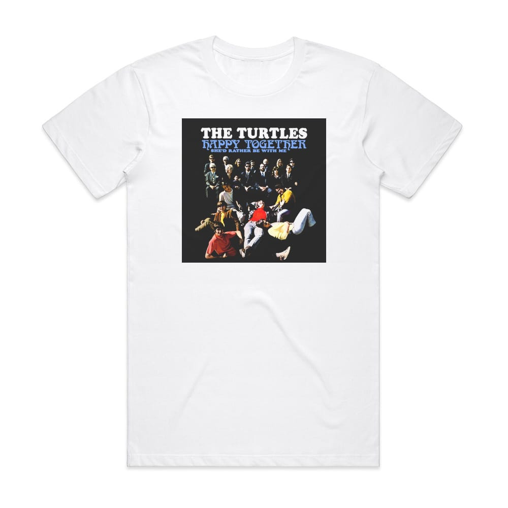 The Turtles Happy Together Album Cover T-Shirt White