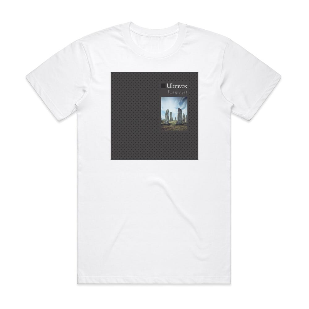 Ultravox Lament Album Cover T-Shirt White