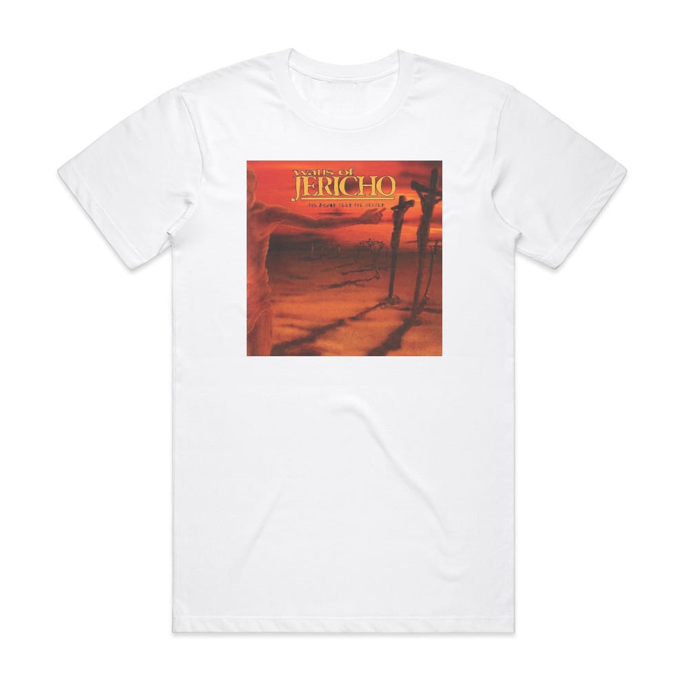 Walls of Jericho The Bound Feed The Gagged Album Cover T-Shirt White
