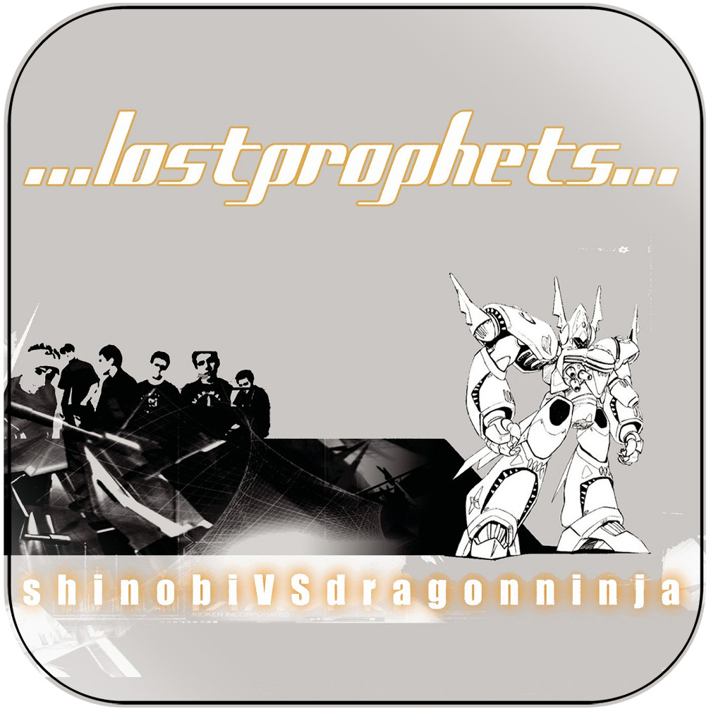 Lostprophets Shinobi Vs Dragon Ninja Album Cover Sticker