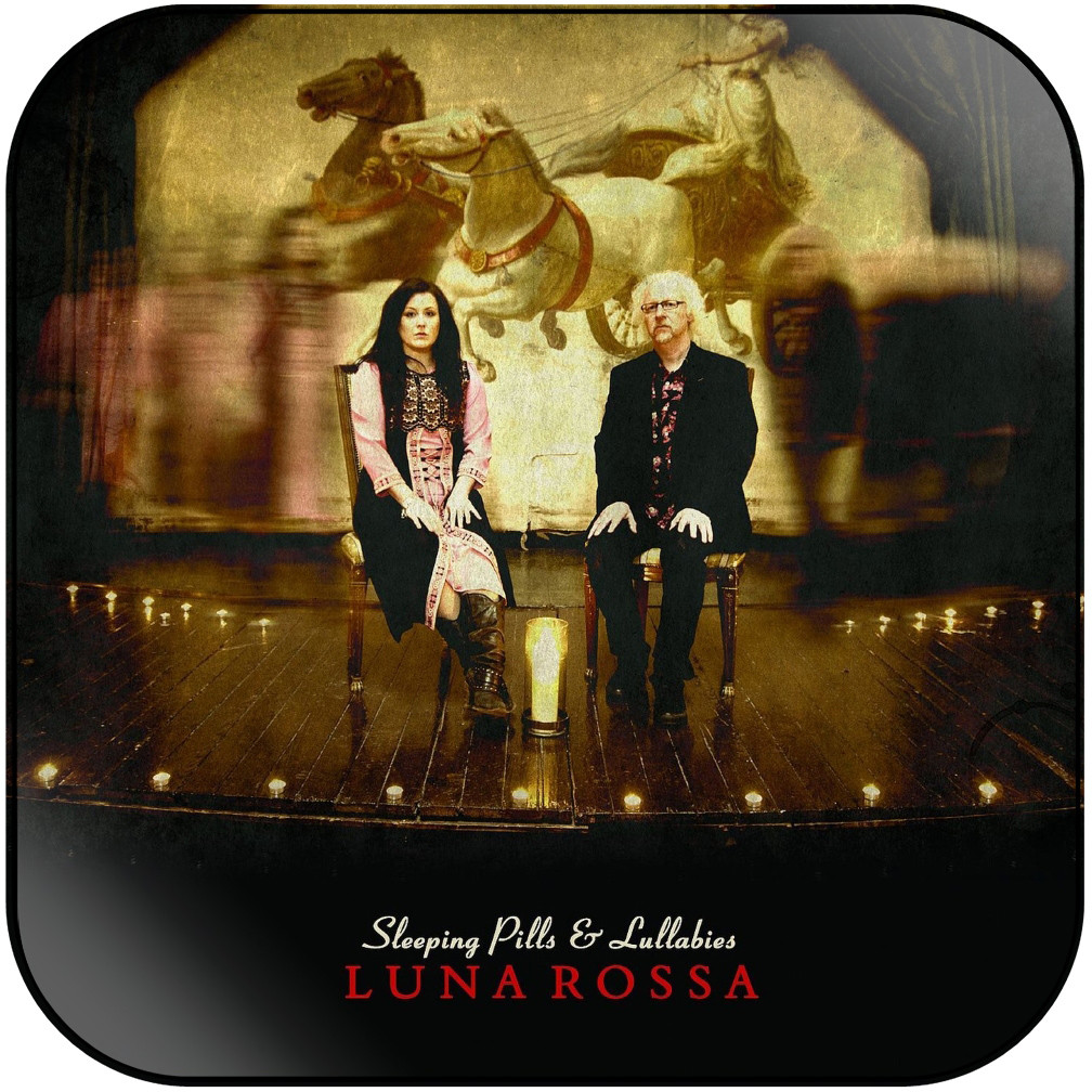 Luna Rossa Sleeping Pills Lullabies Album Cover Sticker