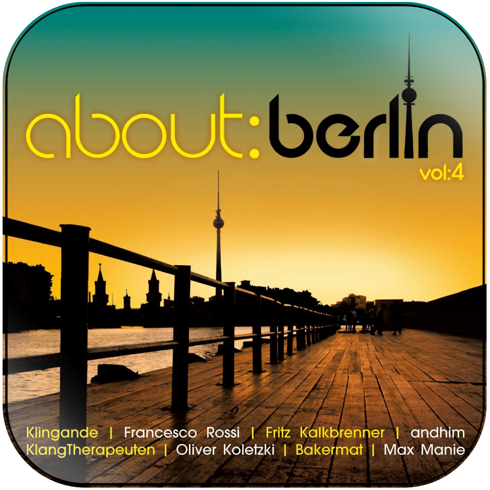 Various Artists About Berlin Vol 4 Album Cover Sticker
