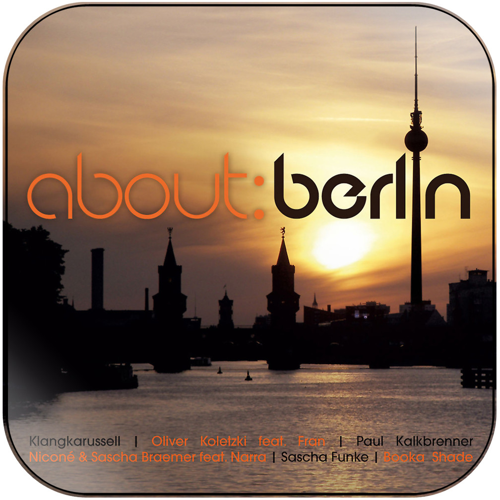 Various Artists About Berlin Album Cover Sticker