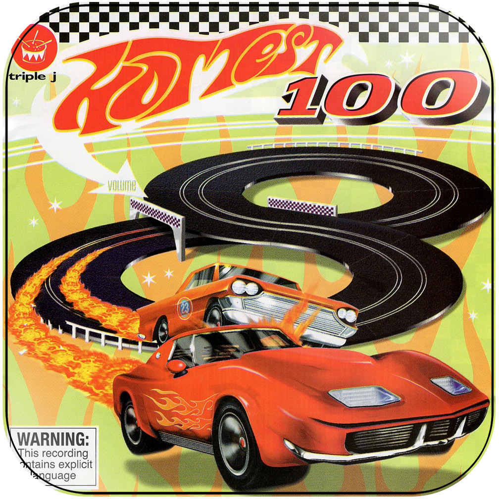 Various Artists Triple J Hottest 100 Volume 8 Album Cover Sticker