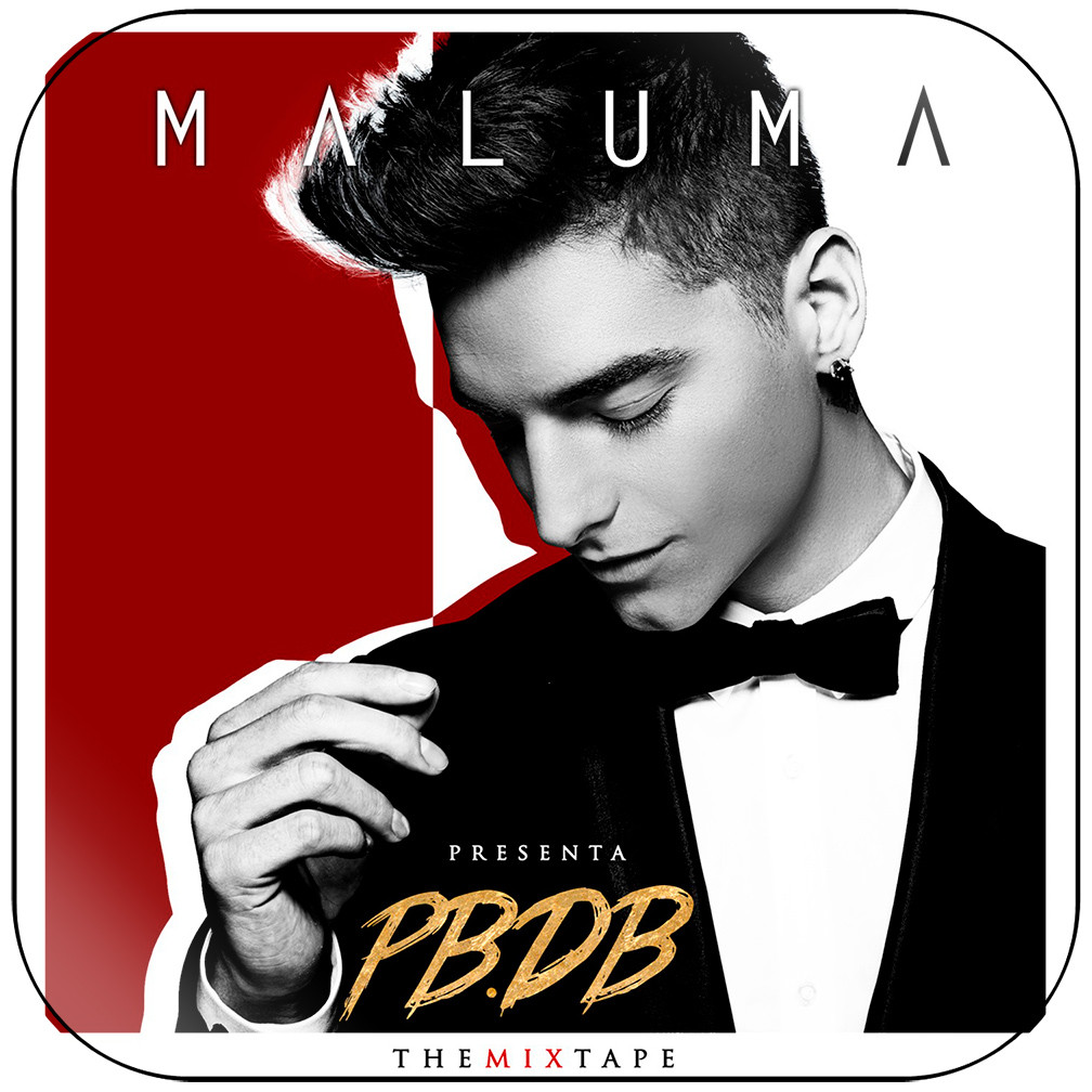 Maluma Pbdb The Mixtape Album Cover Sticker