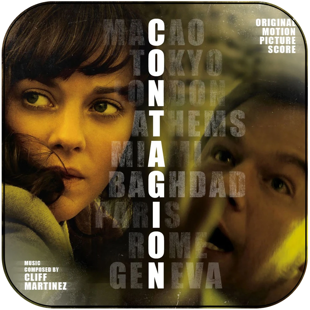 Cliff Martinez Contagion Album Cover Sticker